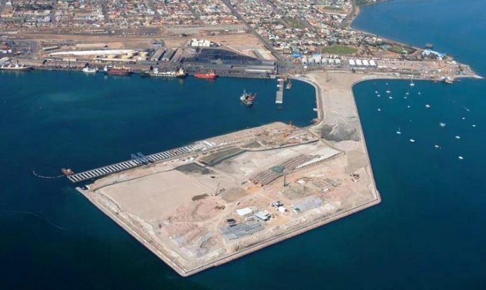 Construction begins on Walvis Bay Port container terminal in Namibia ...