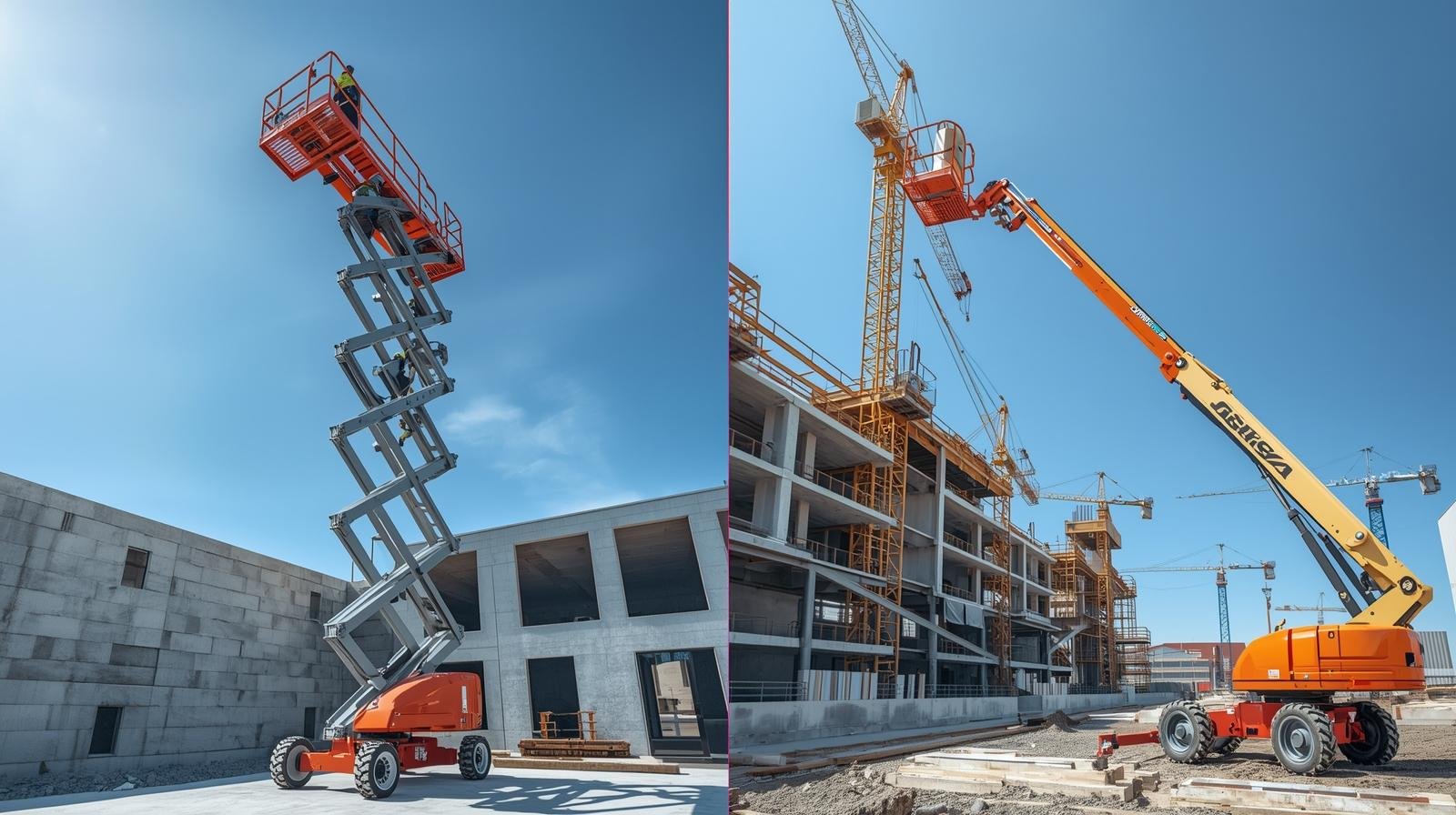 Scissor Lift vs Boom Lift: Key Differences for Construction Projects ...