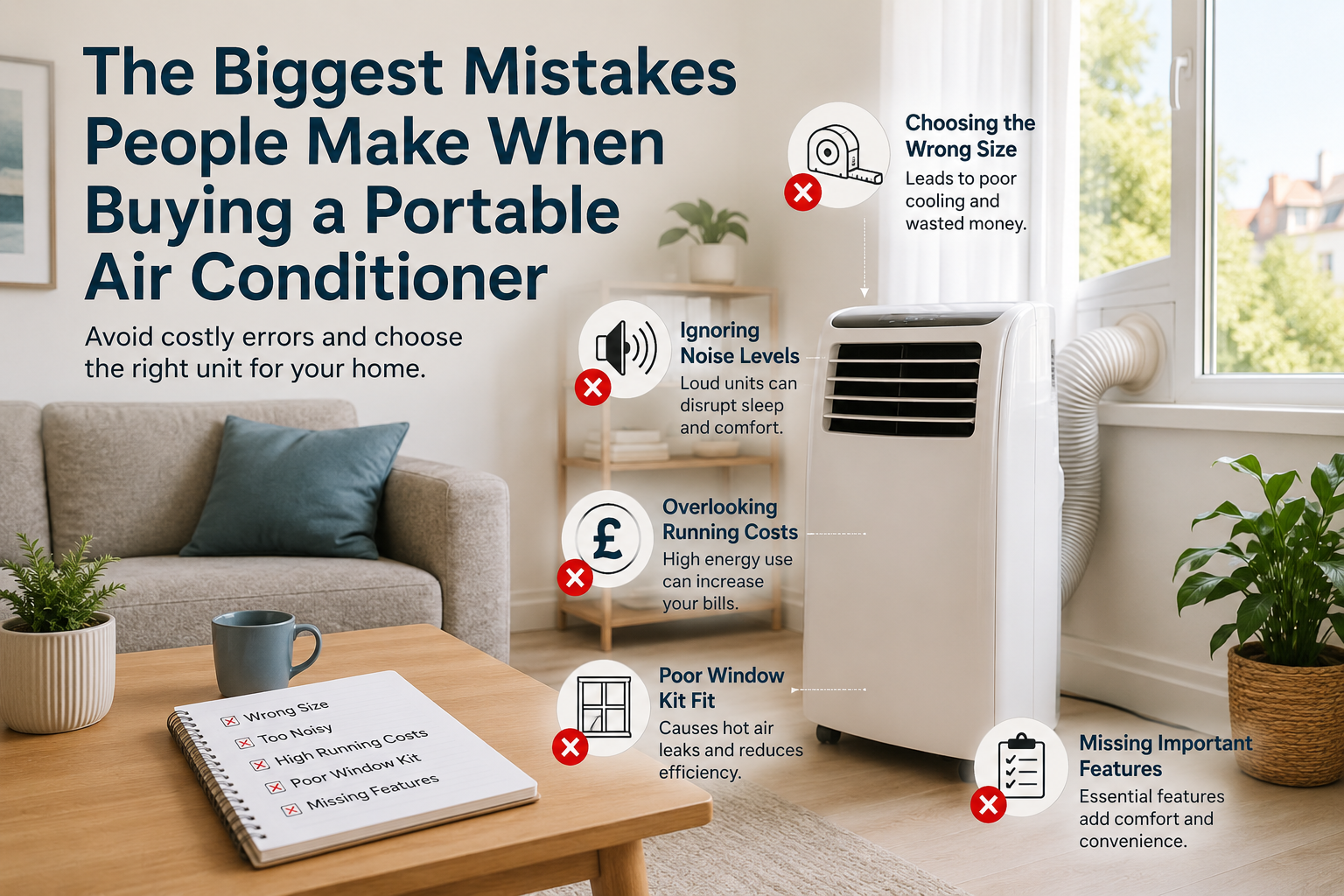 The Biggest Mistakes People Make When Buying a Portable Air Conditioner ...